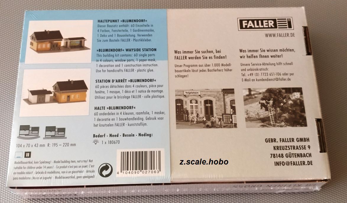 FALLER 2706: z.scale.hobo